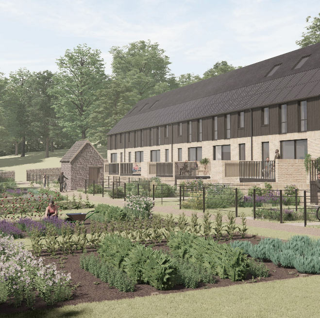 Uphill Grange Development Project - 26 apartments and new homes